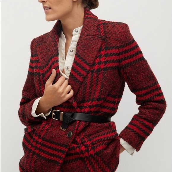 Mango | Jackets & Coats | Mango Tweed Blazer | Poshmark